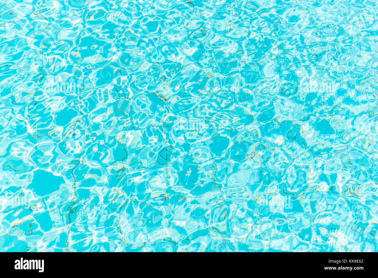 Pure blue water in pool Stock Photo - Alamy