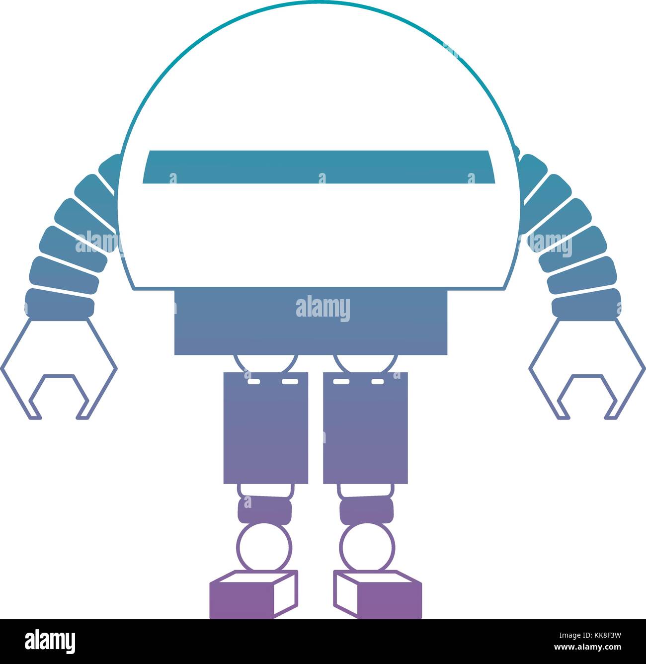 cartoon robot icon Stock Vector Image & Art - Alamy