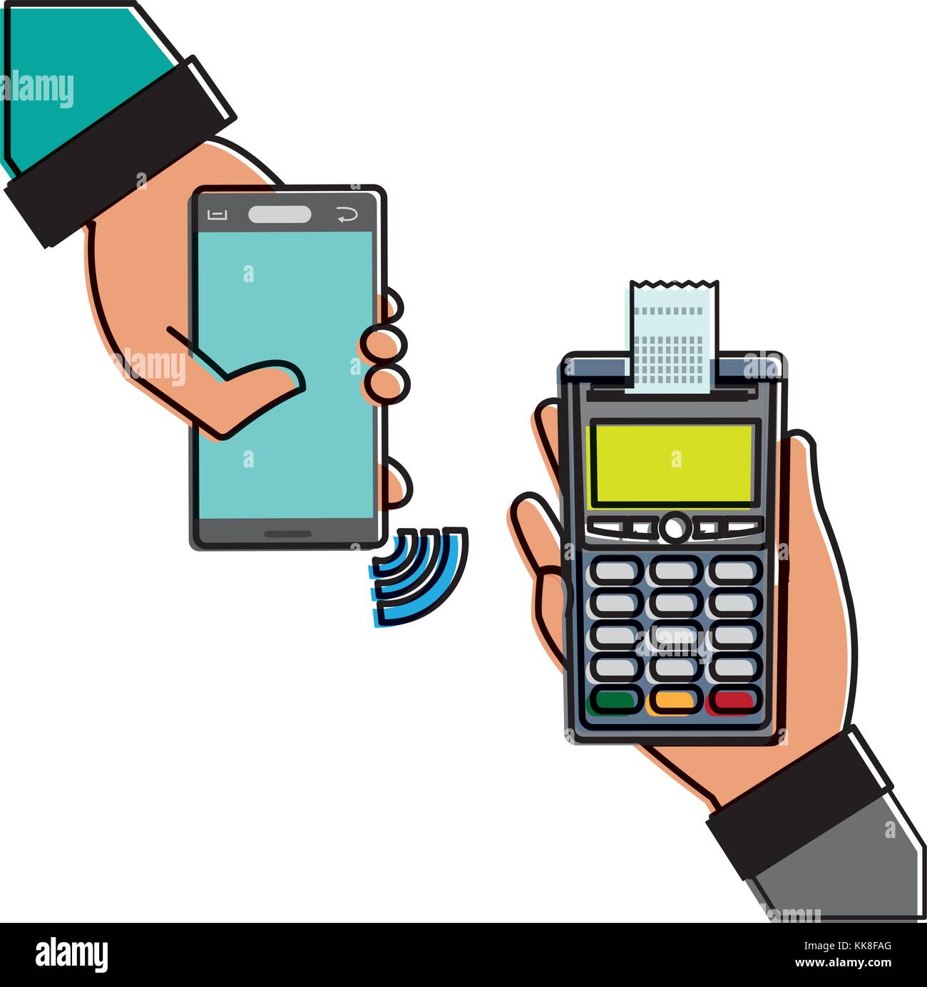 Smartphone and dataphone design Stock Vector Image & Art - Alamy