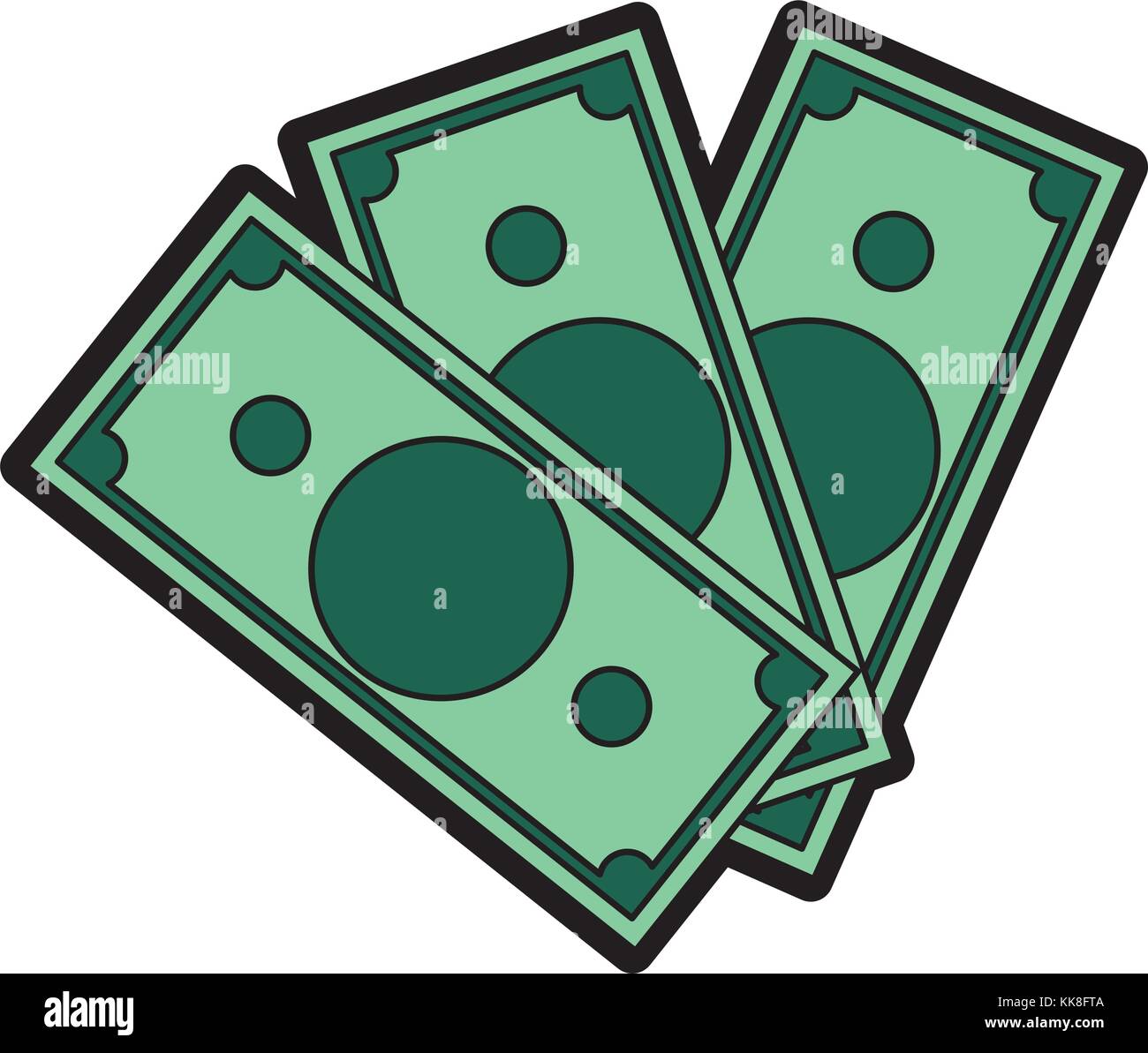 Isolated bills design Stock Vector Image & Art - Alamy