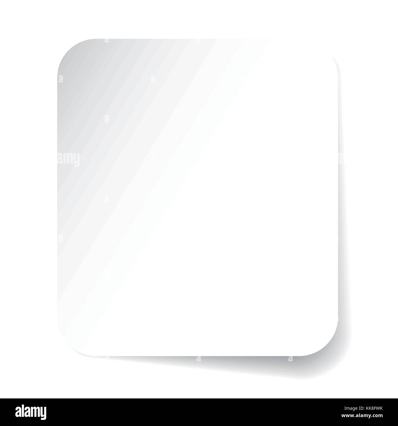 Empty label square sticker tag Stock Vector Image & Art - Alamy