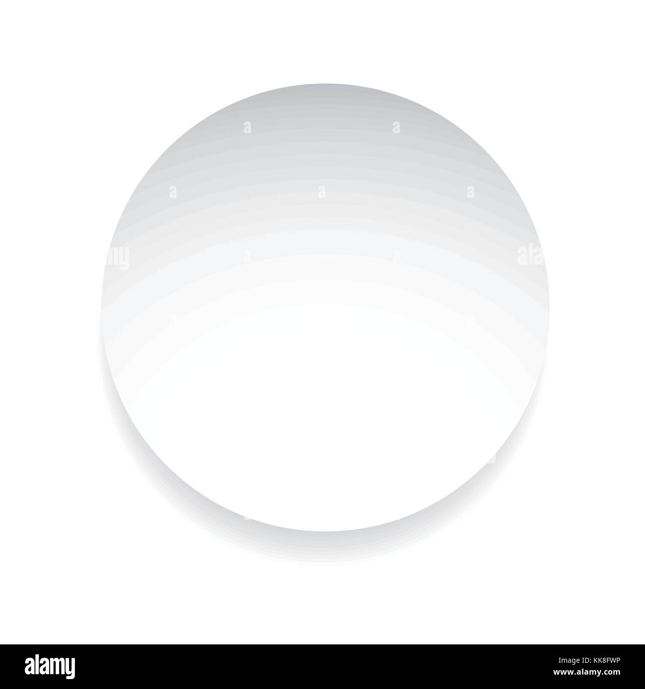 Blank white round sticker Stock Vector Images - Alamy