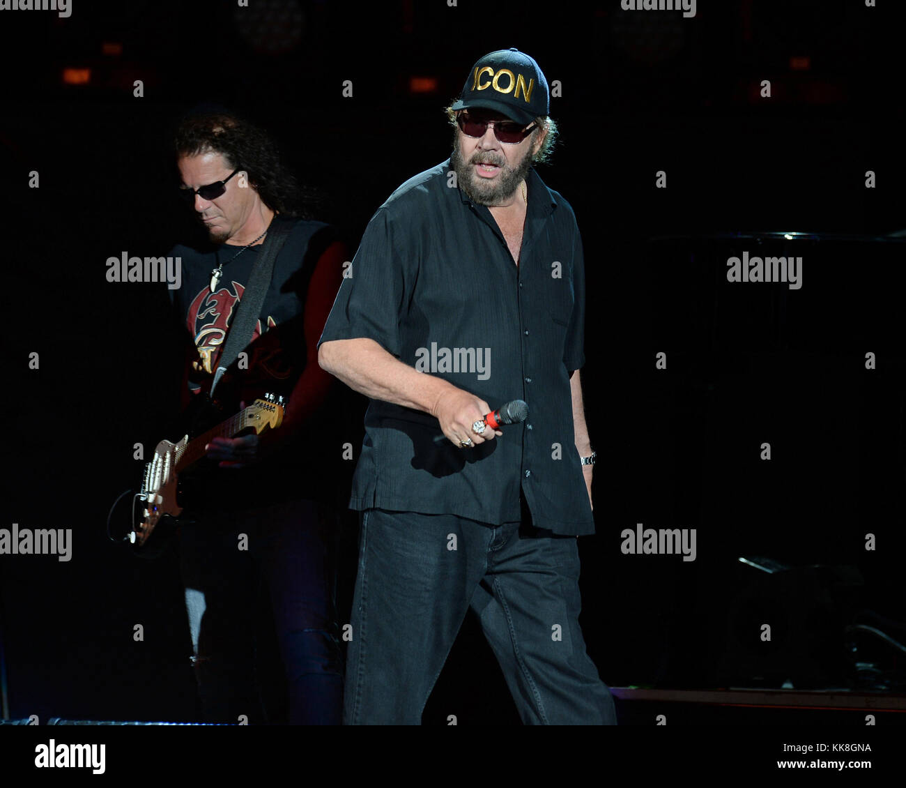 WEST PALM BEACH, FL - AUGUST 06: Hank Williams Jr performs at The ...