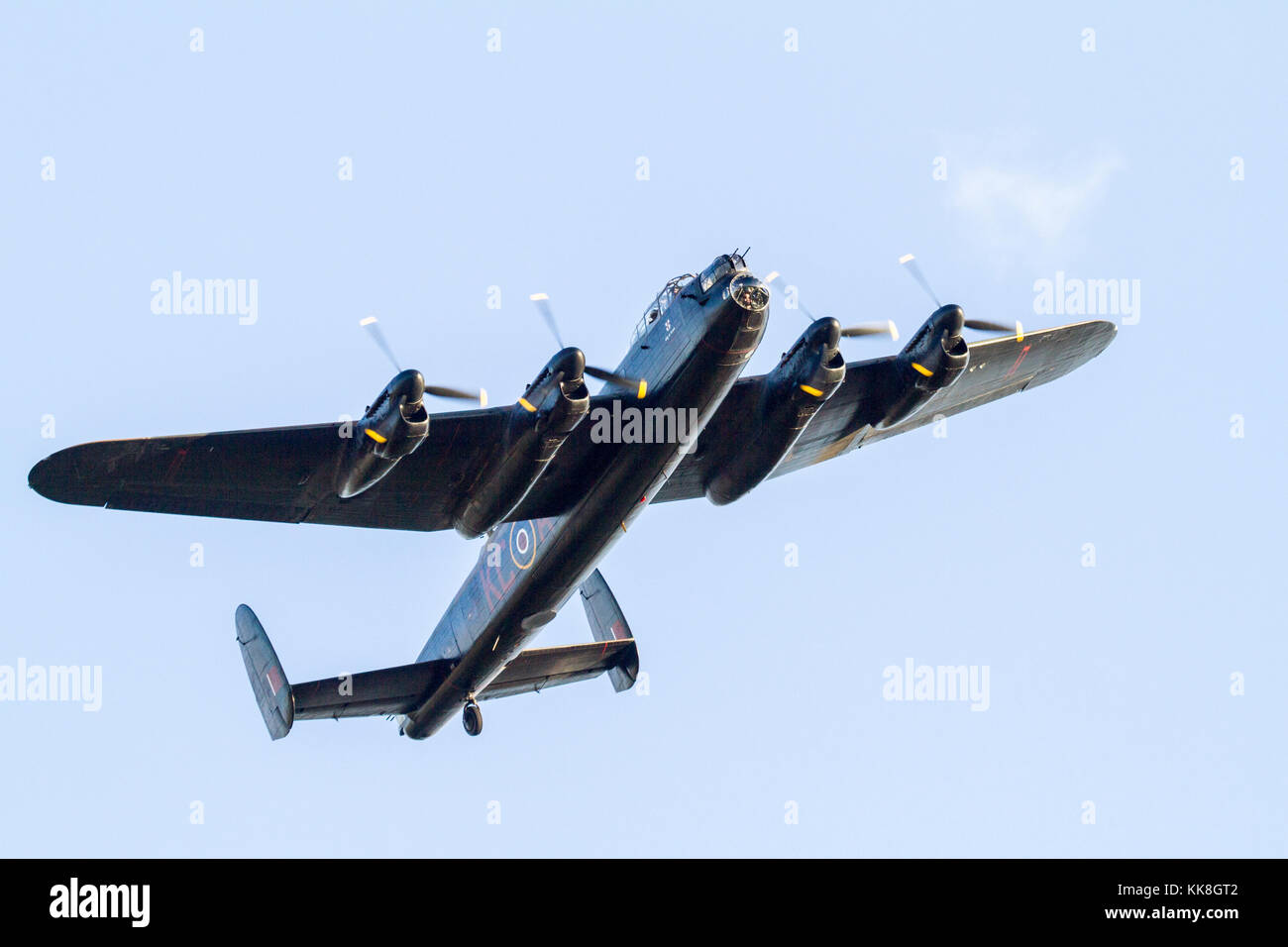 A Avro Lancaster Second World War Heavy Bomber in the Battle of Britain ...