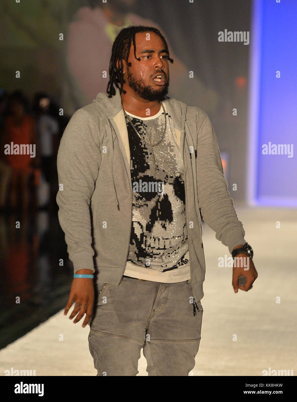 MIAMI, FL - JULY 14: Kent Jones performs at the Official Kick-Off Party ...