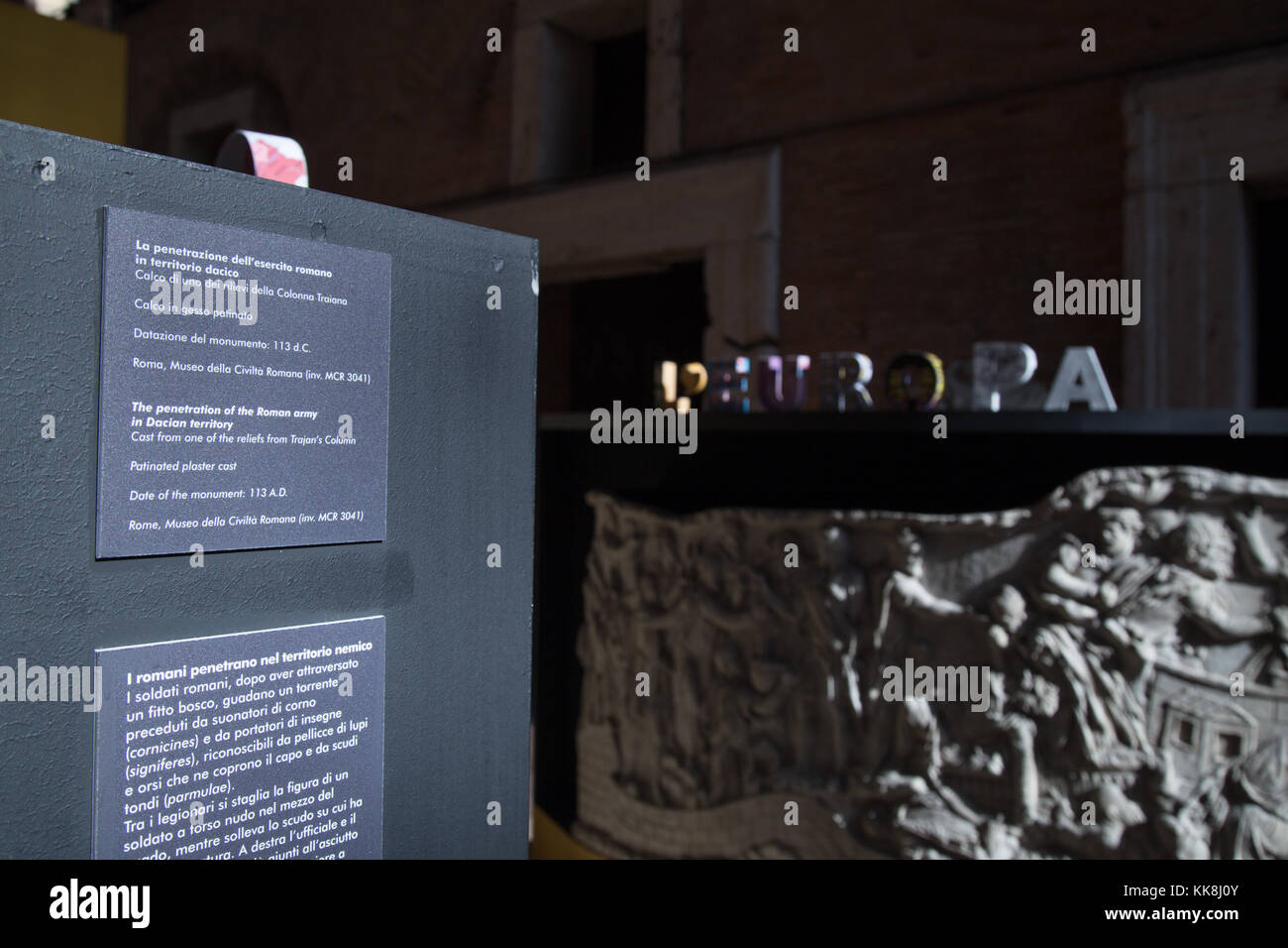 Roma, Italy. 28th Nov, 2017. Inauguration of the exhibition "Trajan ...