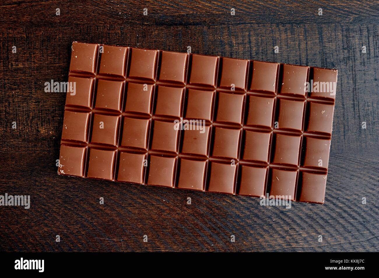 A studio photo of a block of chocolate Stock Photo - Alamy