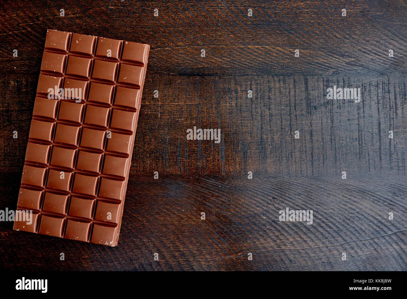 A studio photo of a block of chocolate Stock Photo - Alamy