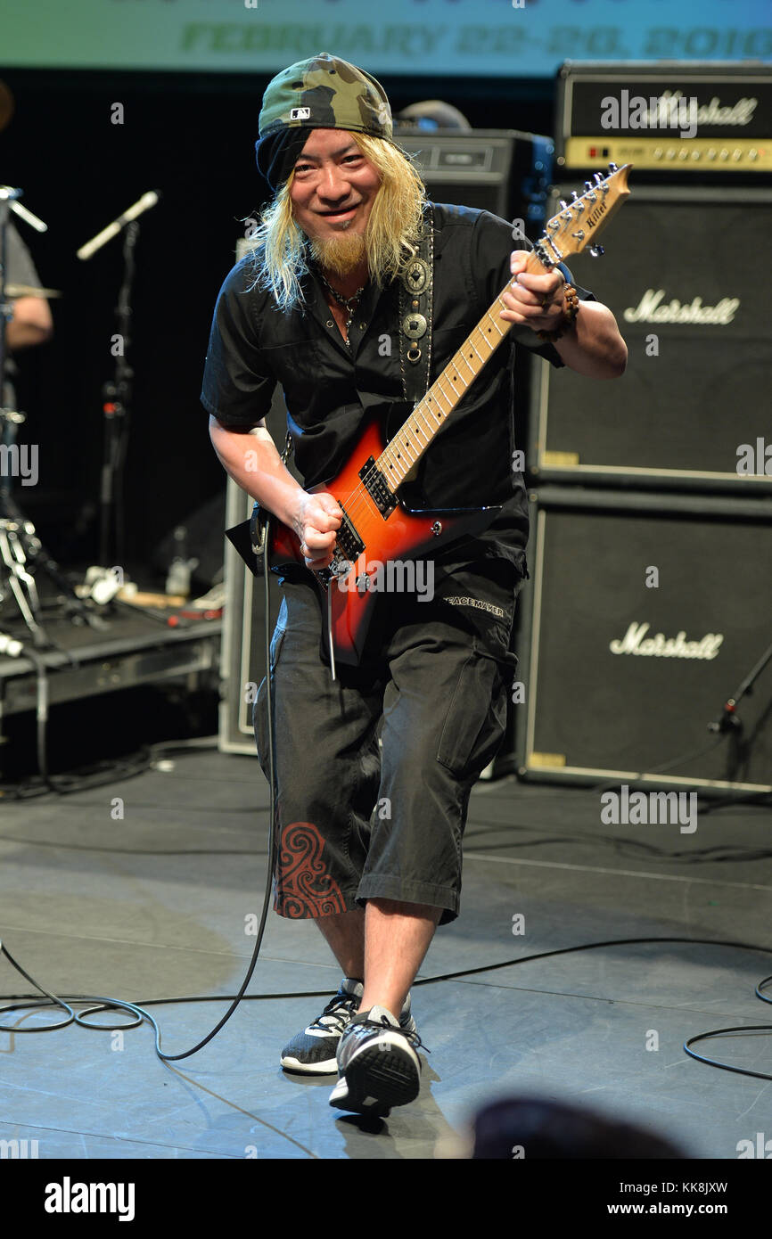 MIAMI, FL - FEBRUARY 21: (Embargoed till 03/09/16) Akira Takasaki of ...