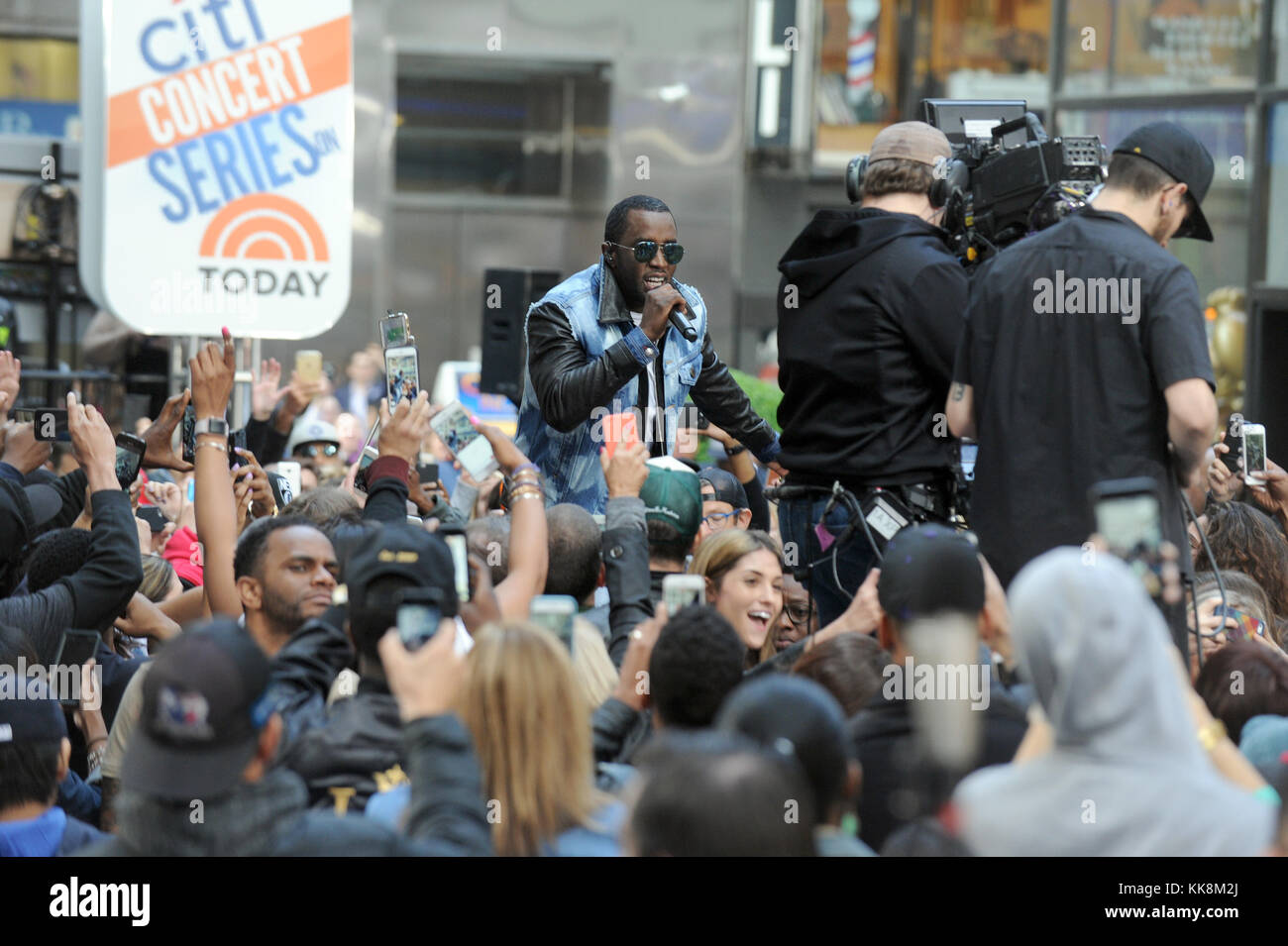 NEW YORK, NY - MAY 20: Sean Combs performs on NBC's 'Today' at ...