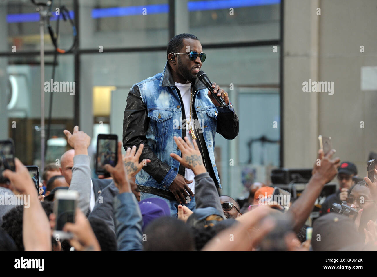 NEW YORK, NY - MAY 20: Sean Combs performs on NBC's 'Today' at ...