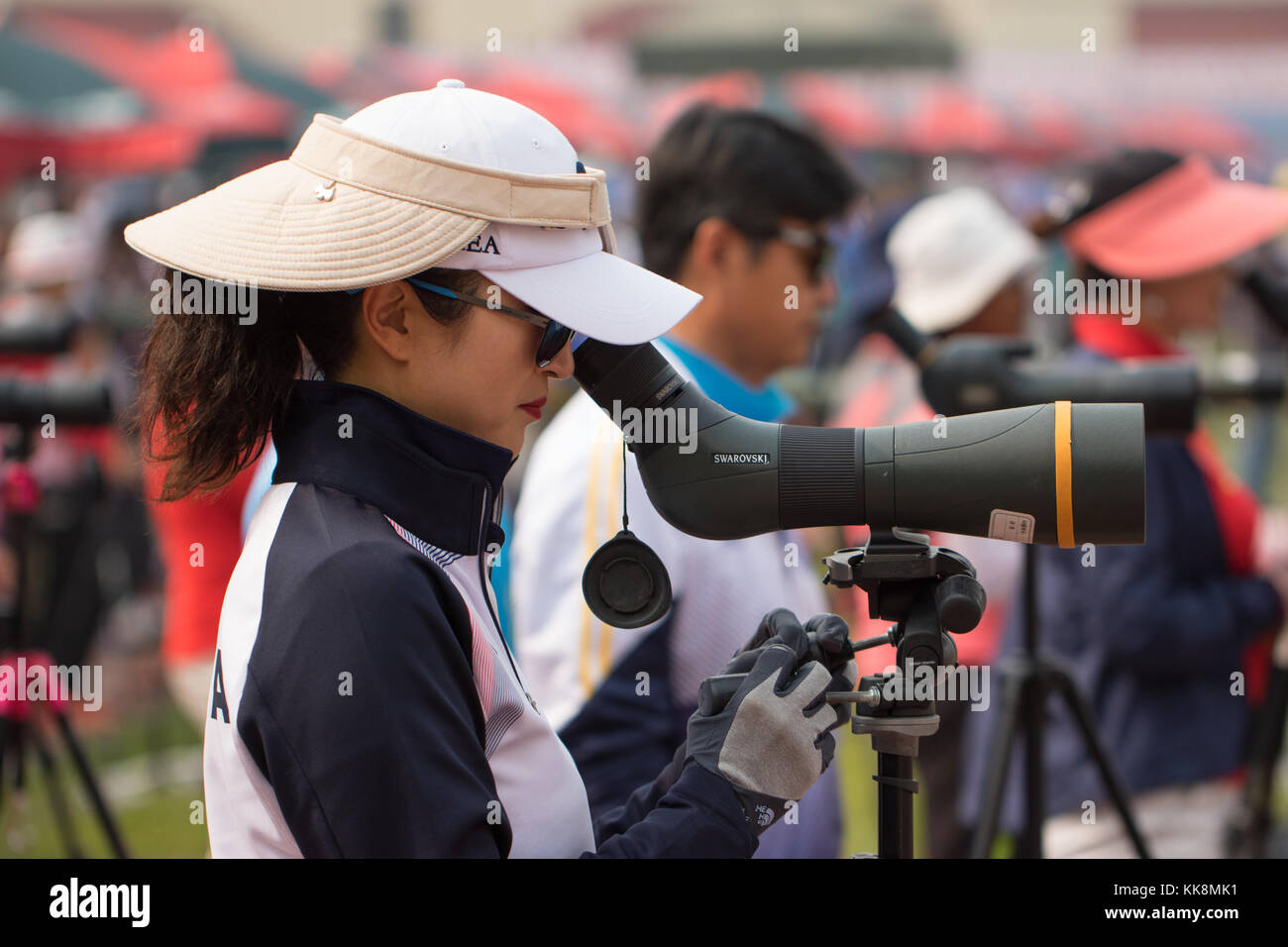 South Korea won the first archery gold medal of the 20th Asian Archery ...