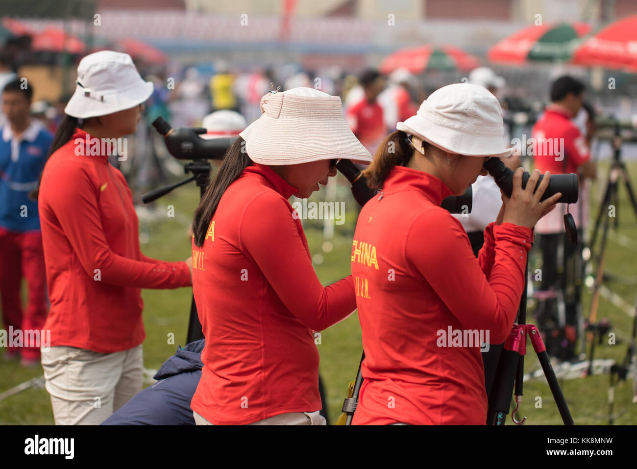 South Korea won the first archery gold medal of the 20th Asian Archery ...