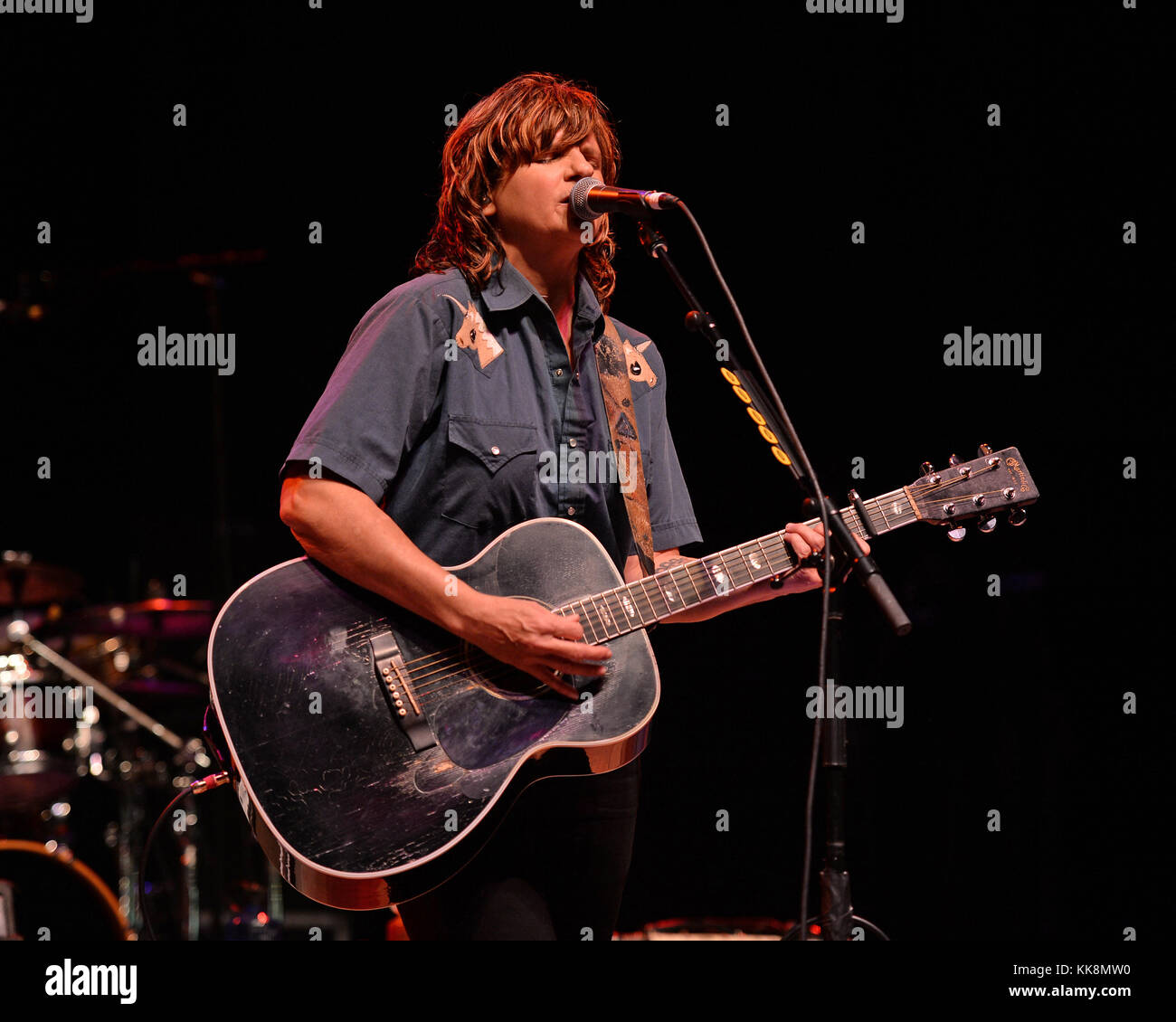 BOCA RATON, JANUARY - 17: Amy Ray performs during The Sunshine Music ...