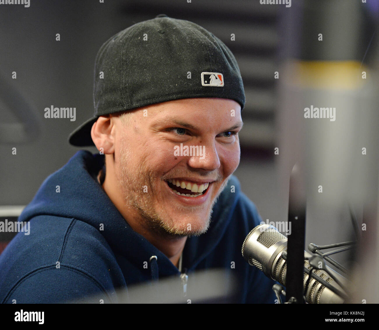 FORT LAUDERDALE, FL - FEBRUARY 12: Avicii poses for a portrait at Radio ...
