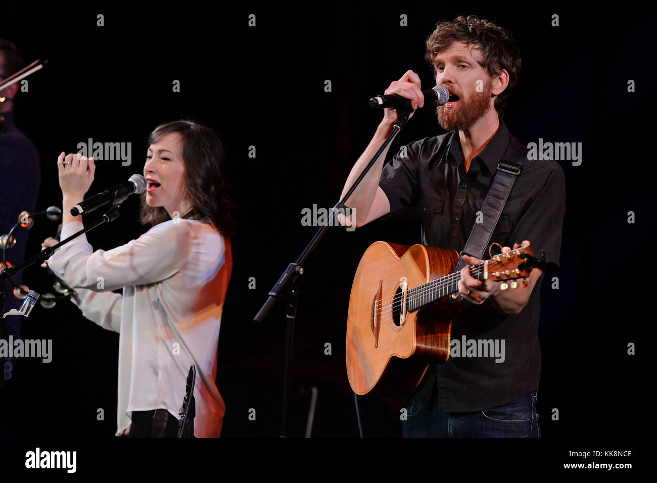 FORT LAUDERDALE, FL - JANUARY 25: Leslie Rodriguez, Justin Wade Tam of ...