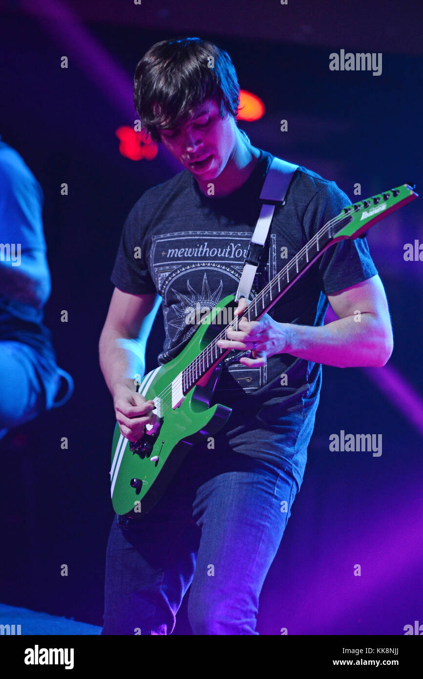 FORT LAUDERDALE FL - MARCH 07: John Benjamin of August Burns Red ...