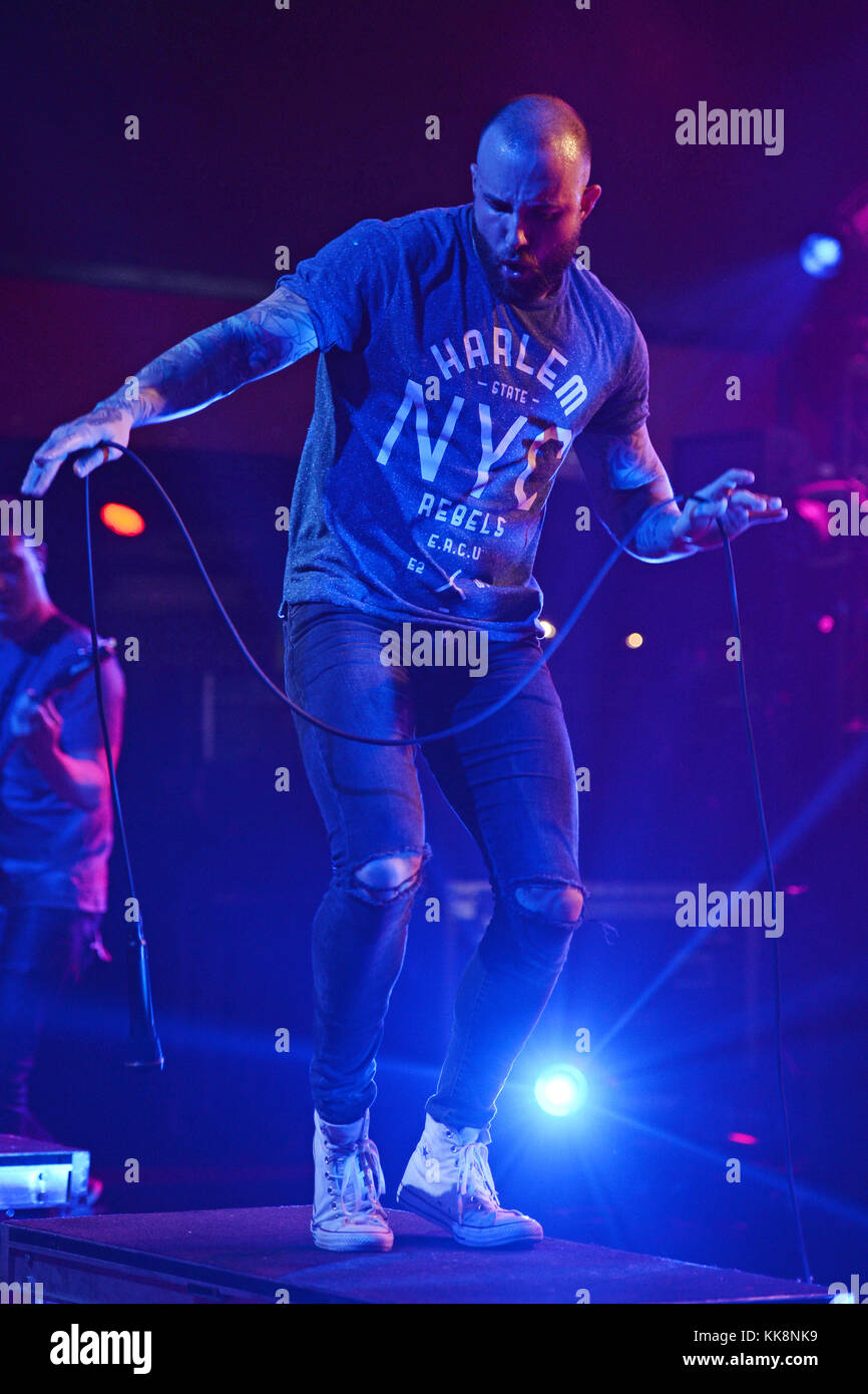 FORT LAUDERDALE FL - MARCH 07: William Jacob Luhrs of August Burns Red ...