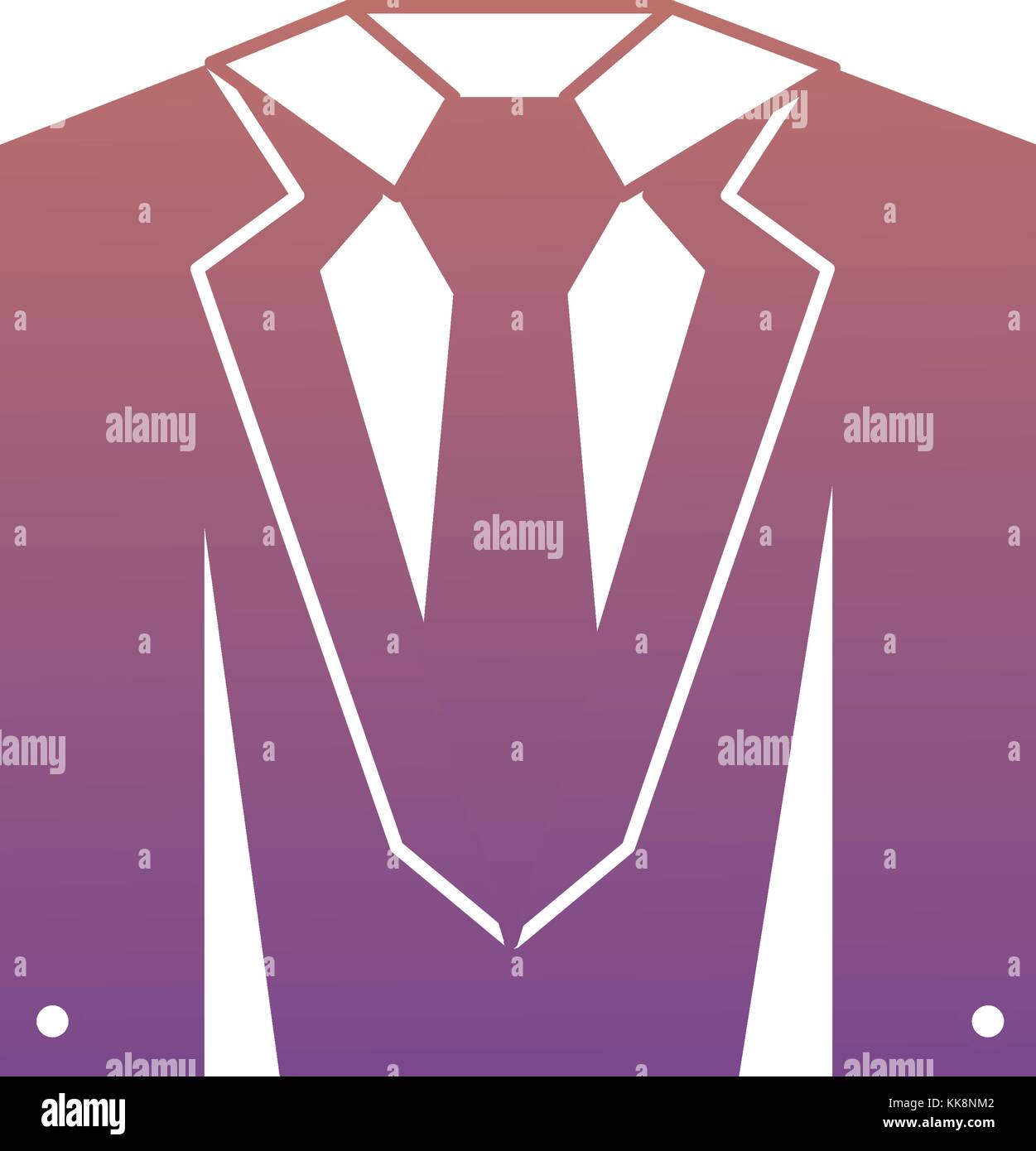 elegant suit icon Stock Vector Image & Art - Alamy