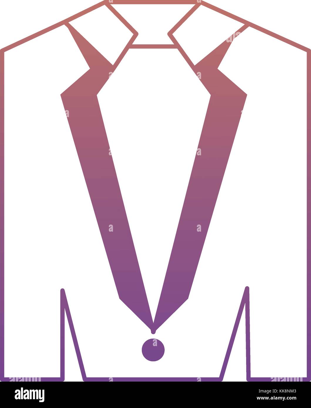 elegant suit icon Stock Vector Image & Art - Alamy