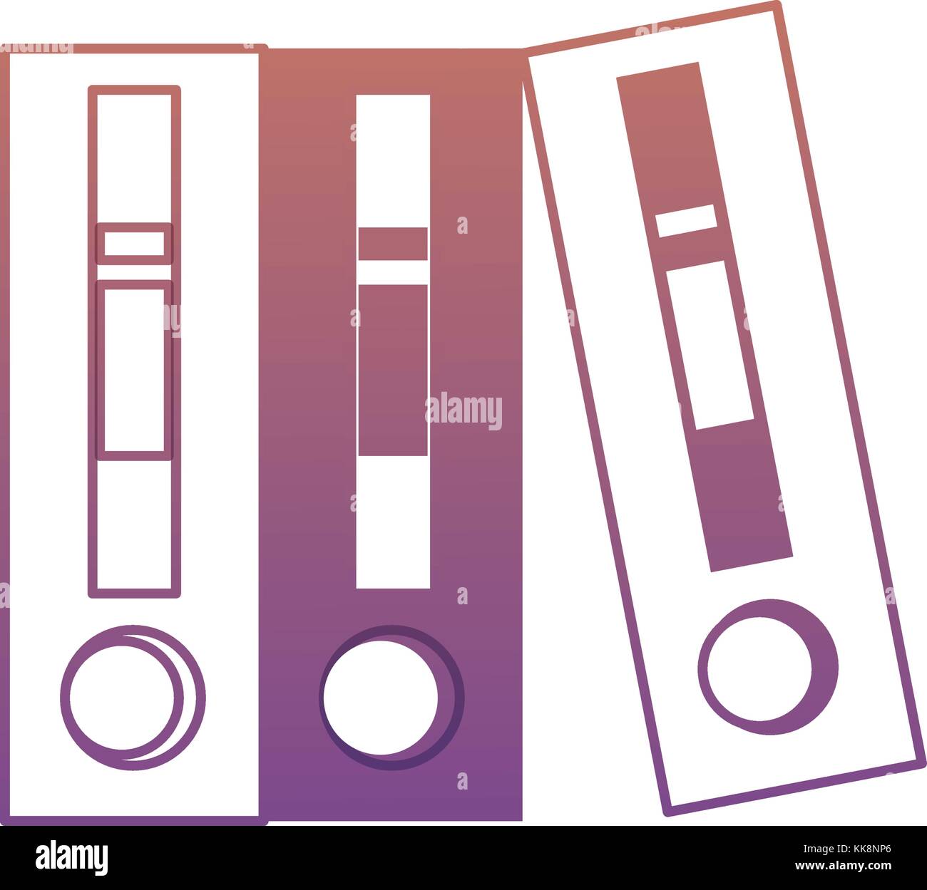 documents binders icon Stock Vector Image & Art - Alamy