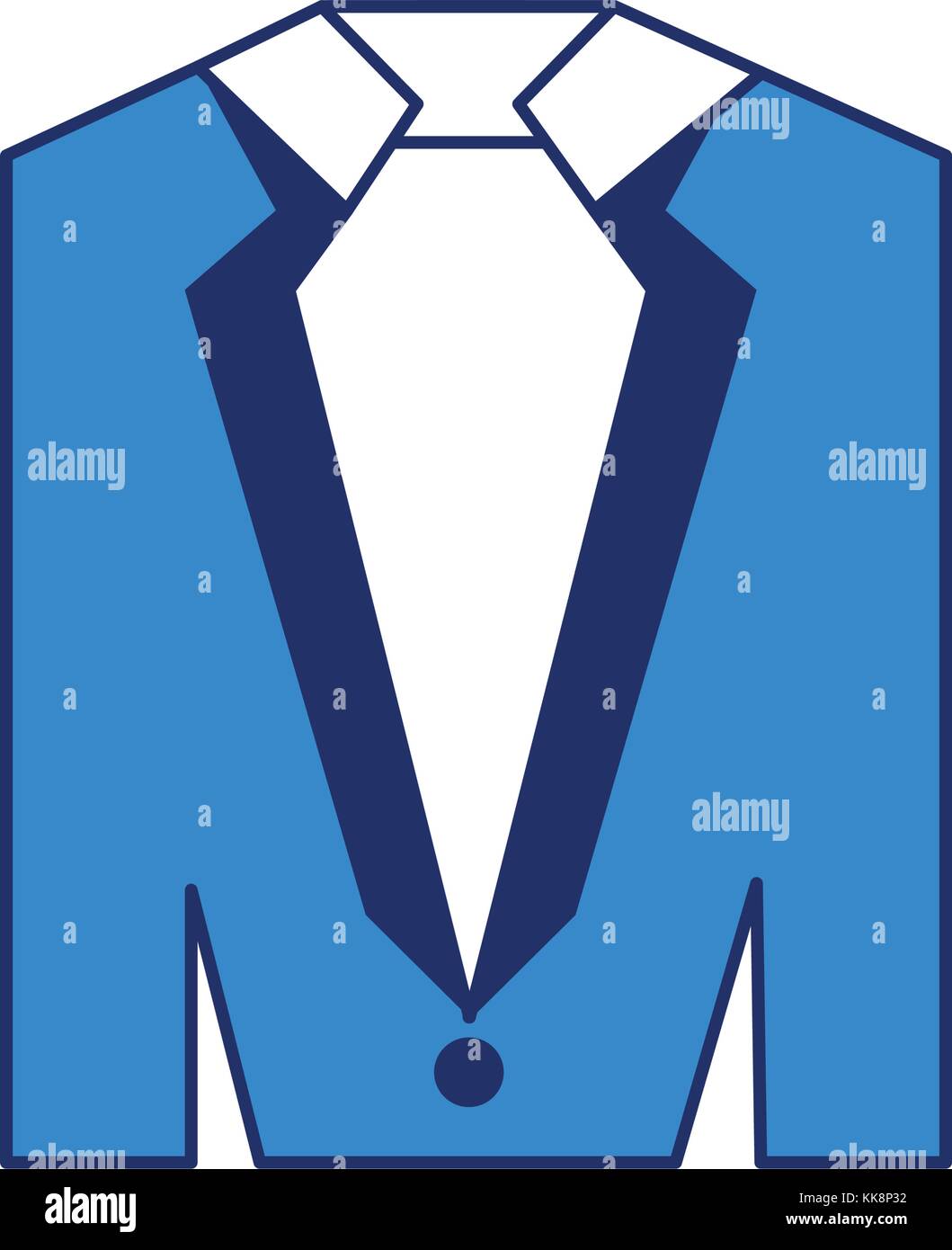 elegant suit icon Stock Vector Image & Art - Alamy