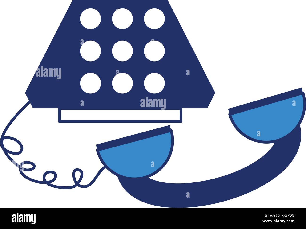 retro phone icon Stock Vector Image & Art - Alamy