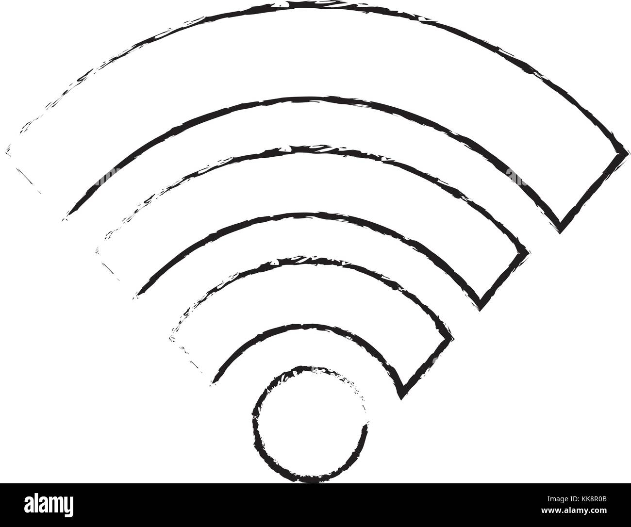 Isolated wifi design Stock Vector Image & Art - Alamy