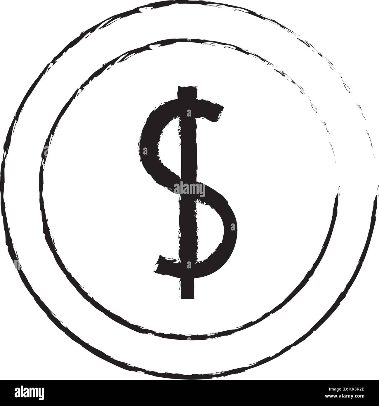 Isolated coin design Stock Vector Image & Art - Alamy