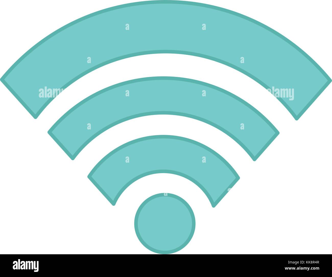 Isolated wifi design Stock Vector Image & Art - Alamy