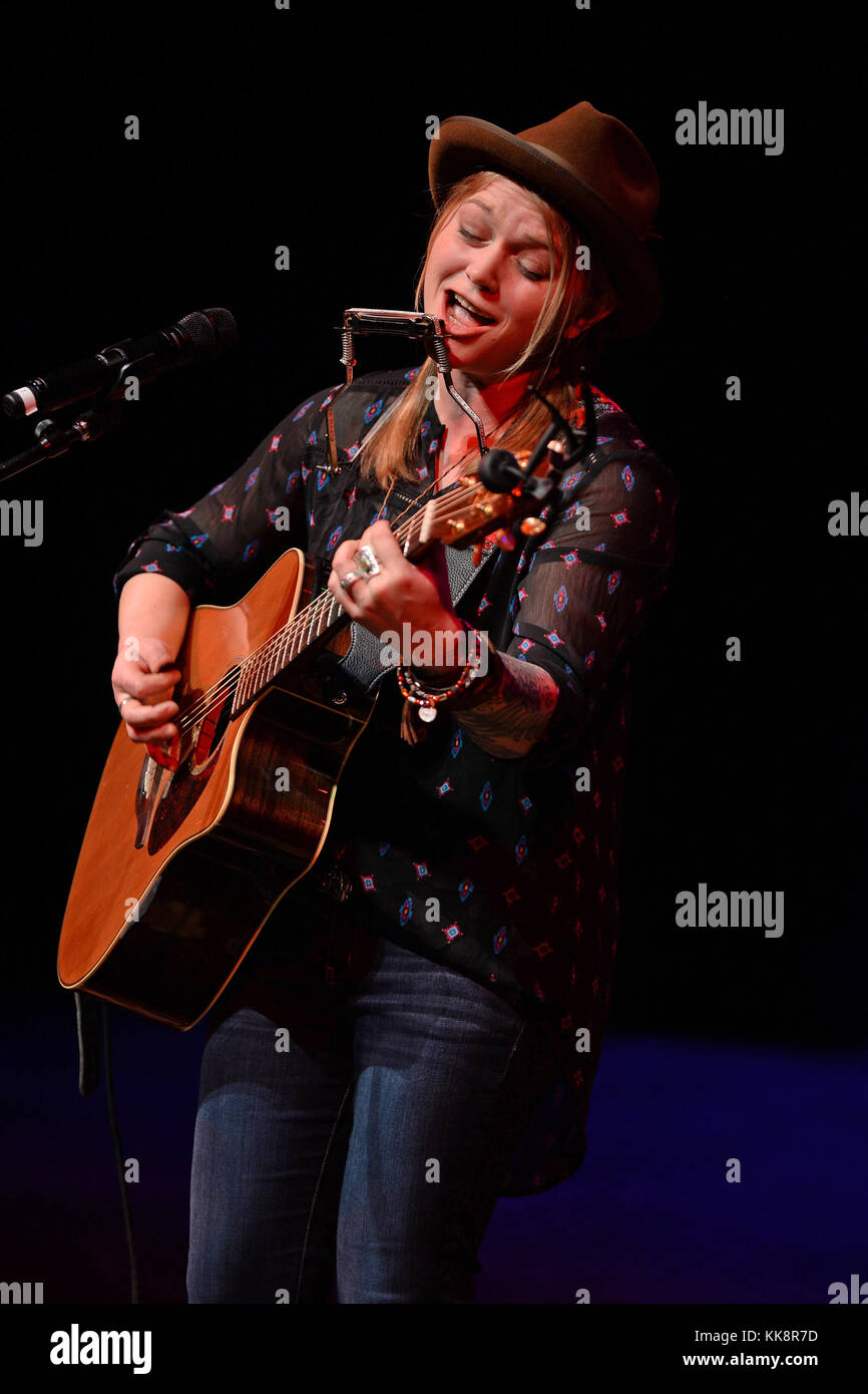 FORT LAUDERDALE FL - FEBRUARY 11: Crystal Bowersox performs at The ...