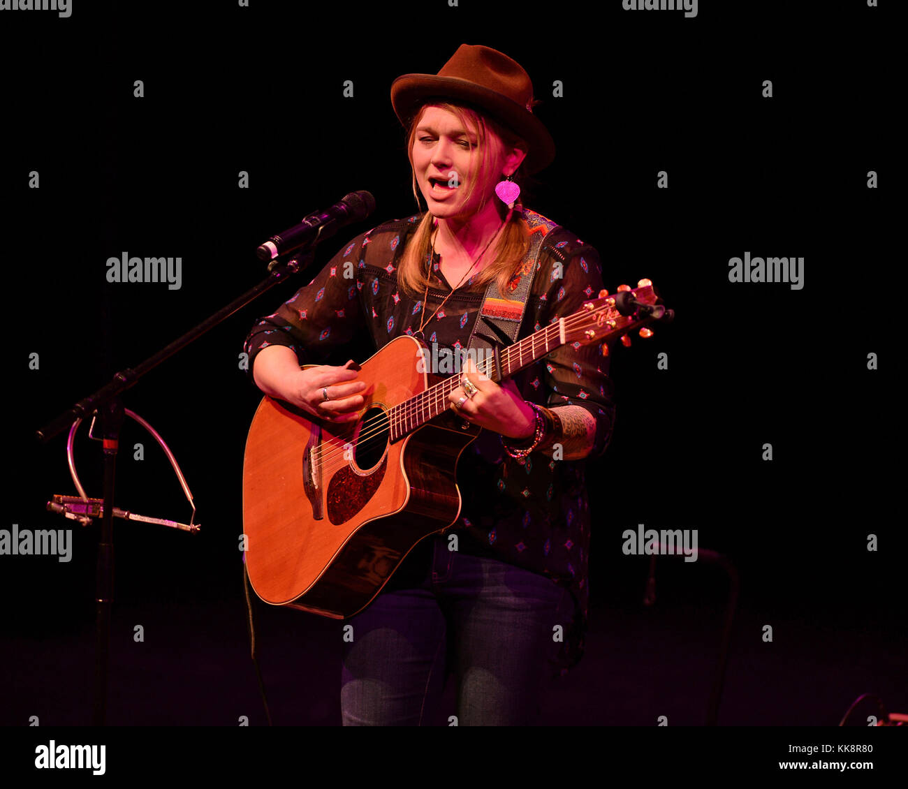 FORT LAUDERDALE FL - FEBRUARY 11: Crystal Bowersox performs at The ...
