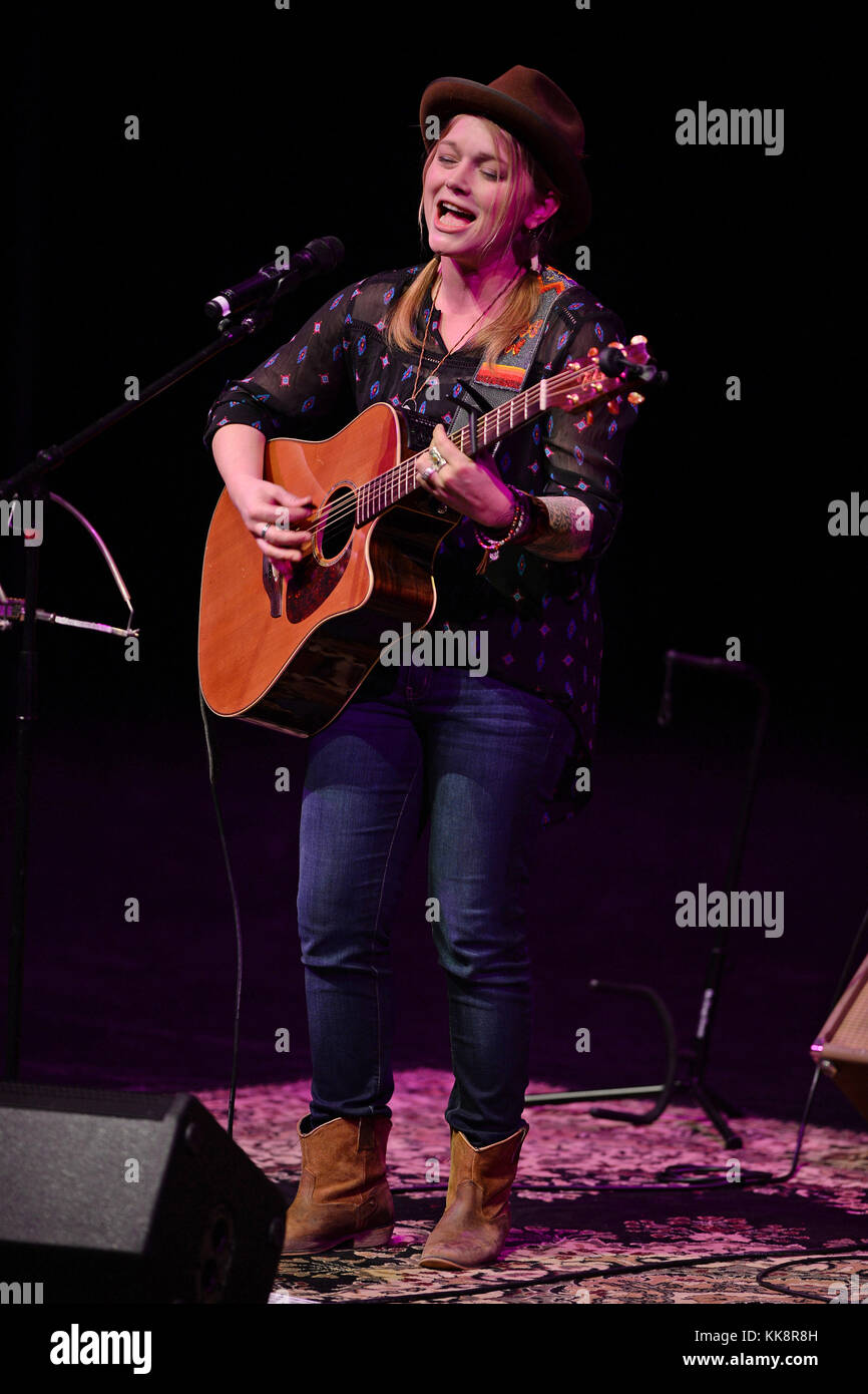 FORT LAUDERDALE FL - FEBRUARY 11: Crystal Bowersox performs at The ...