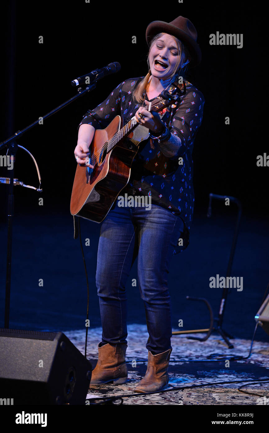 FORT LAUDERDALE FL - FEBRUARY 11: Crystal Bowersox performs at The ...