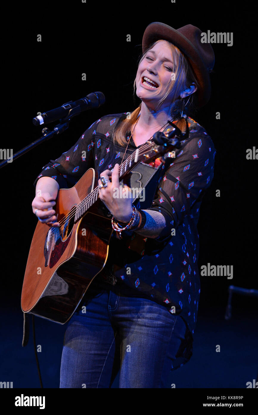 FORT LAUDERDALE FL - FEBRUARY 11: Crystal Bowersox performs at The ...