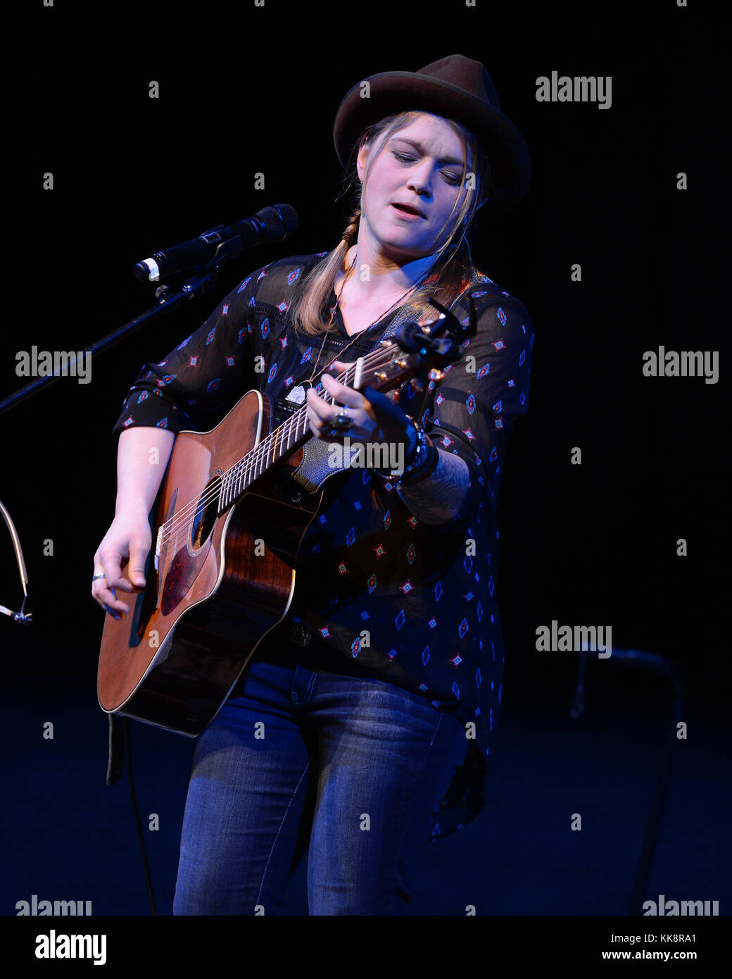 FORT LAUDERDALE FL - FEBRUARY 11: Crystal Bowersox performs at The ...