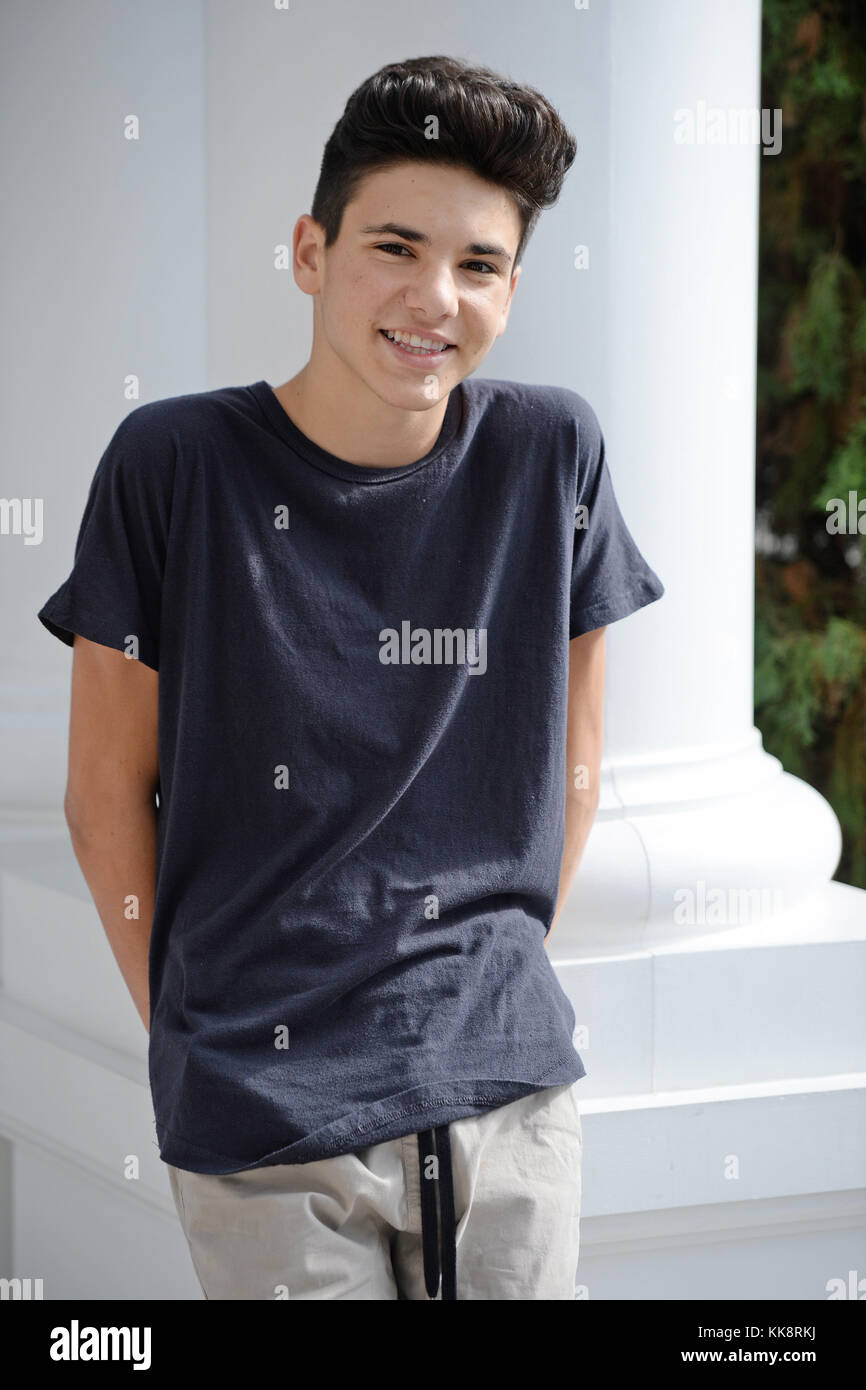 HOLLYWOOD, FL - JANUARY 15: Singer Daniel Skye poses for a portrait in ...