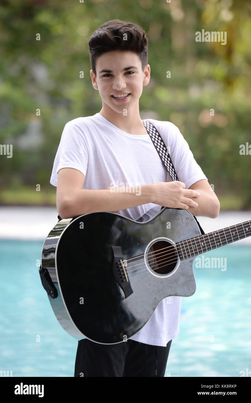 HOLLYWOOD, FL - JANUARY 15: Singer Daniel Skye poses for a portrait in ...