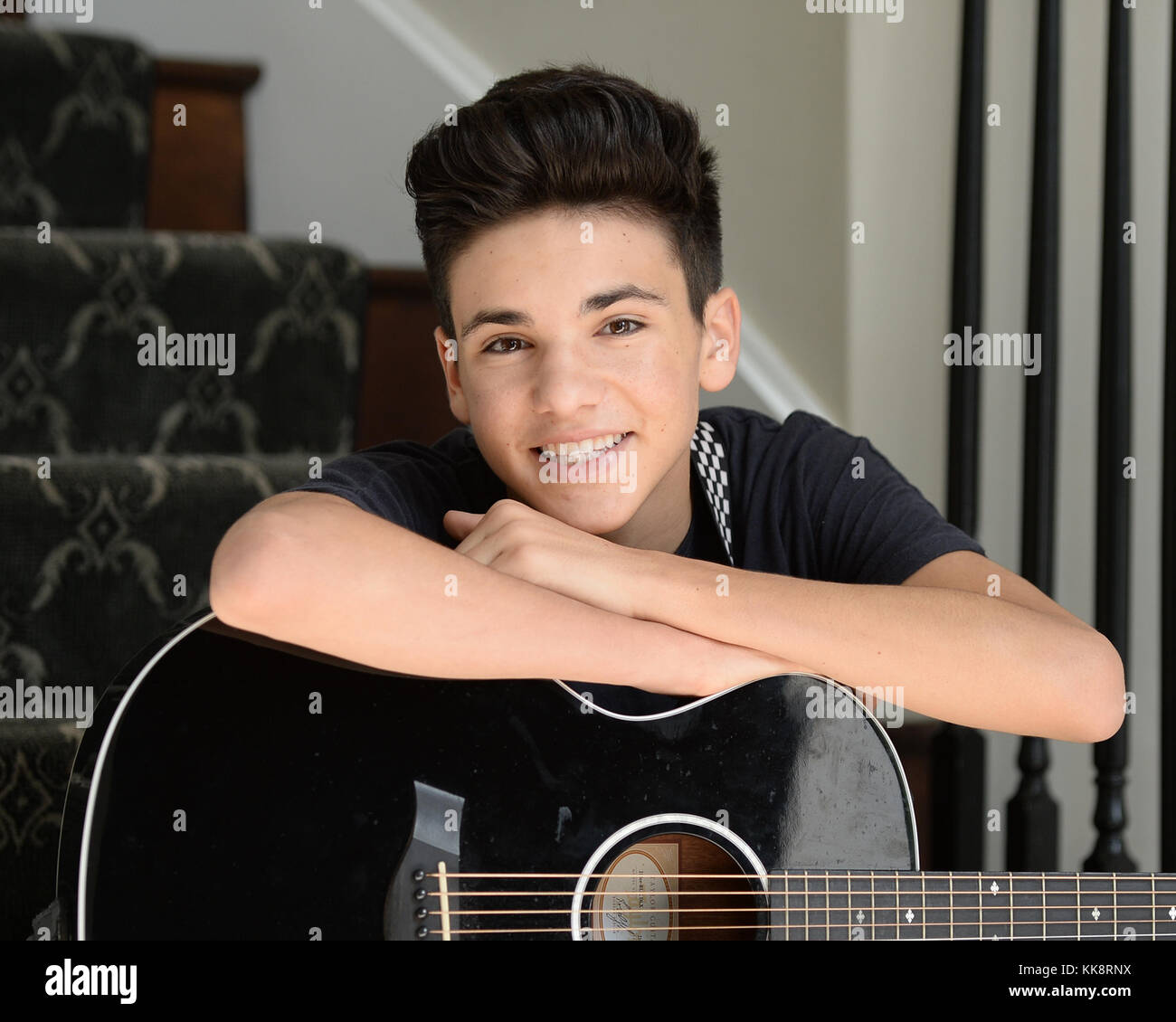 HOLLYWOOD, FL - JANUARY 15: Singer Daniel Skye poses for a portrait in ...