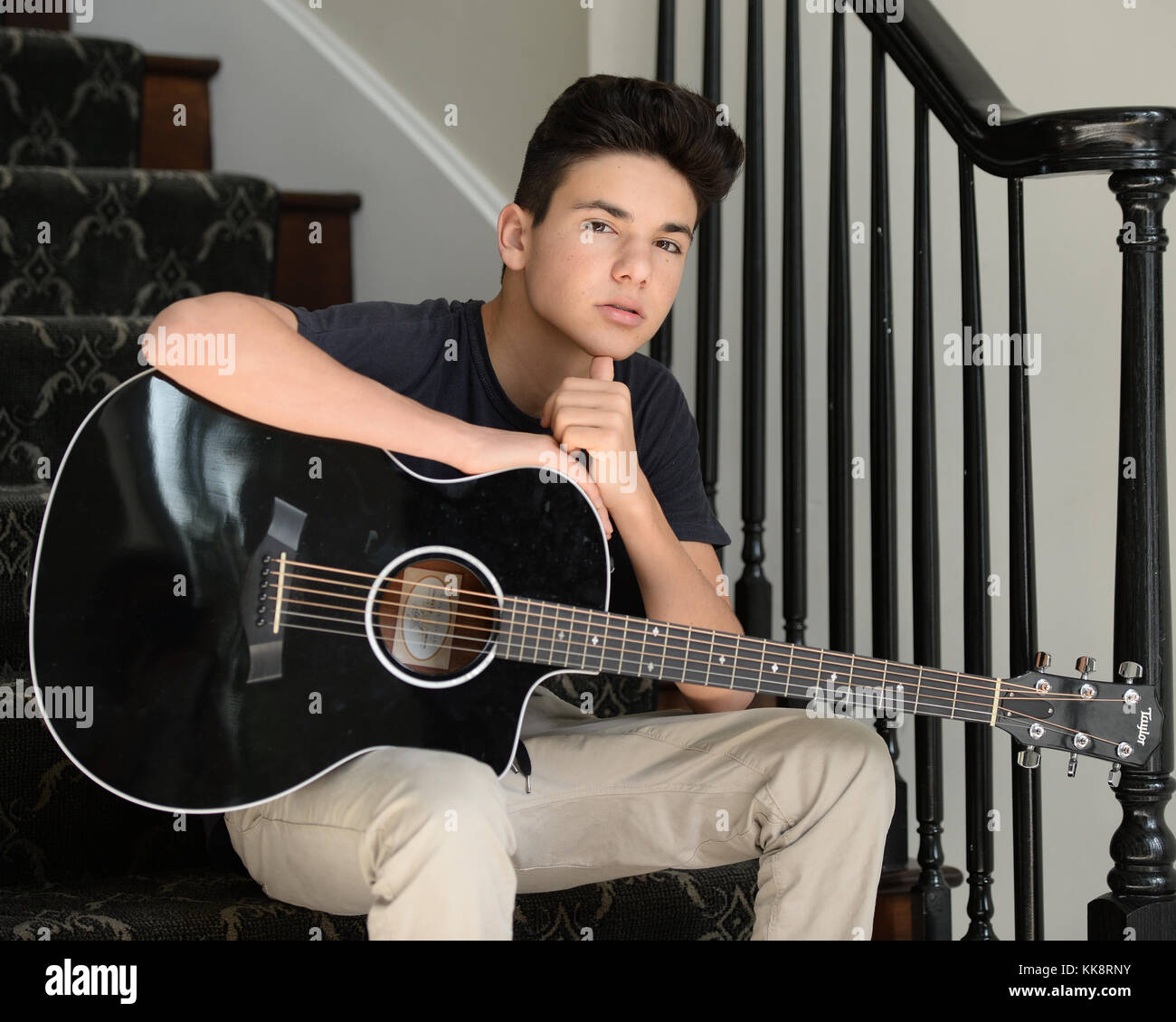 HOLLYWOOD, FL - JANUARY 15: Singer Daniel Skye poses for a portrait in ...
