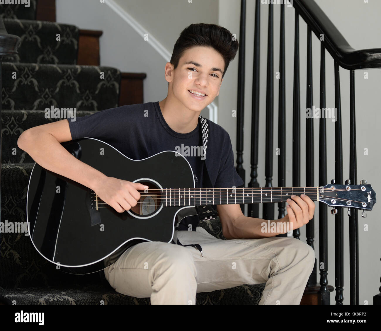 HOLLYWOOD, FL - JANUARY 15: Singer Daniel Skye poses for a portrait in ...
