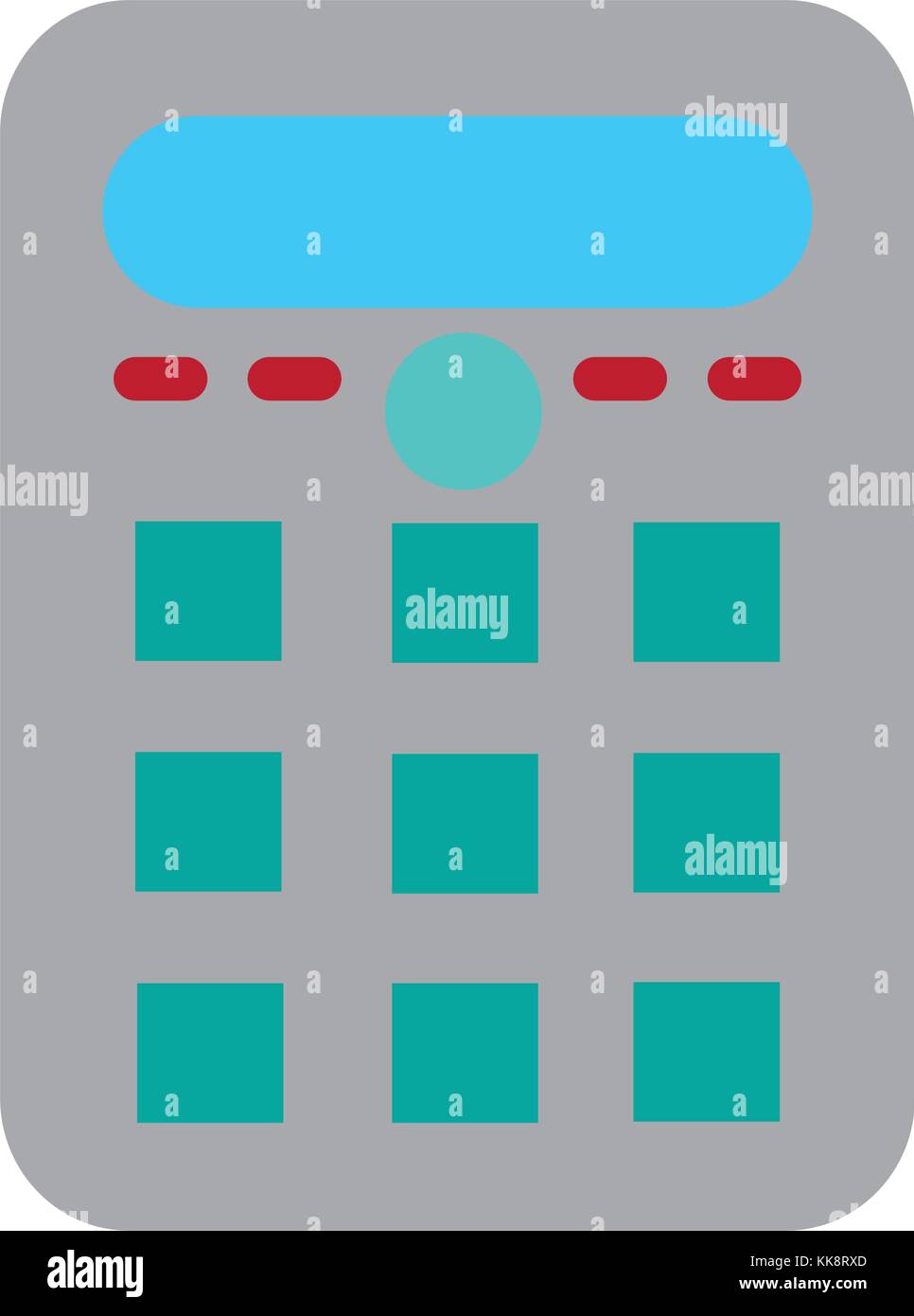 Isolated calculator design Stock Vector Image & Art - Alamy