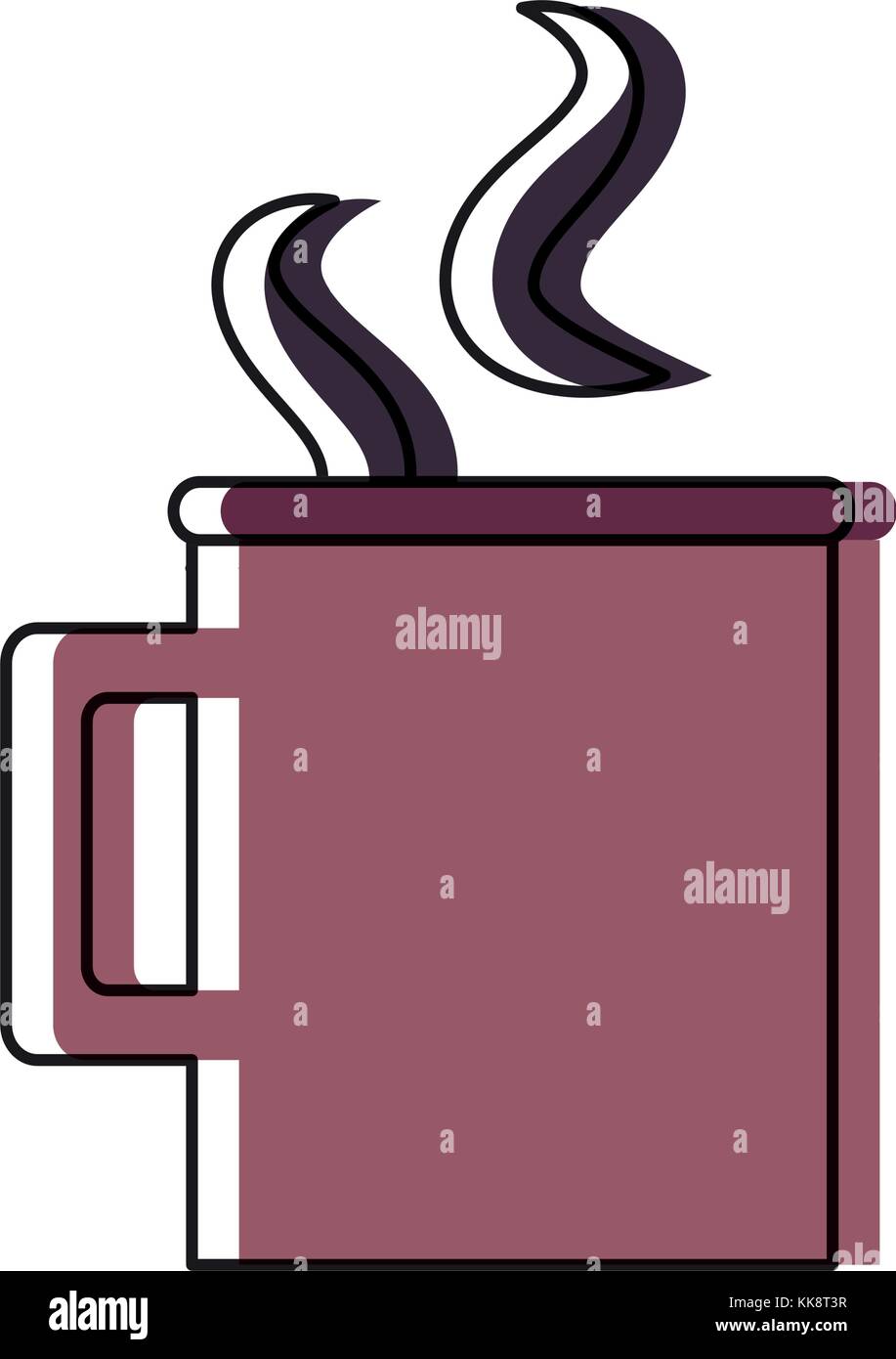 hot coffee mug icon Stock Vector Image & Art - Alamy