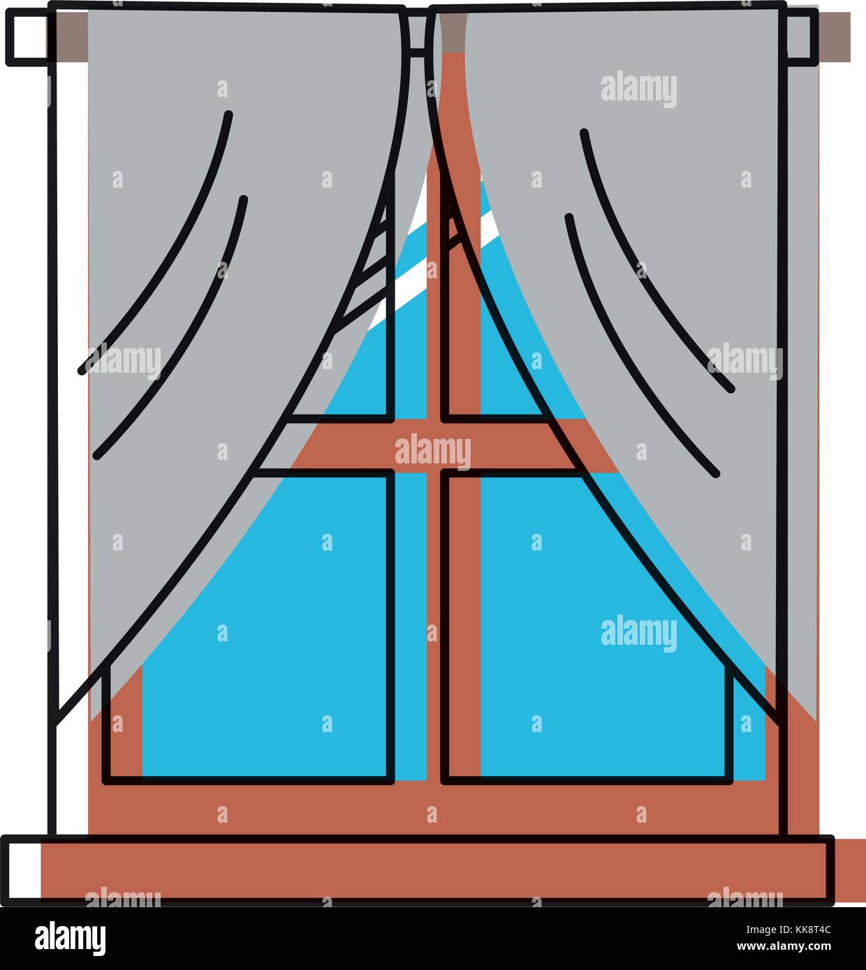 house window icon Stock Vector Image & Art - Alamy