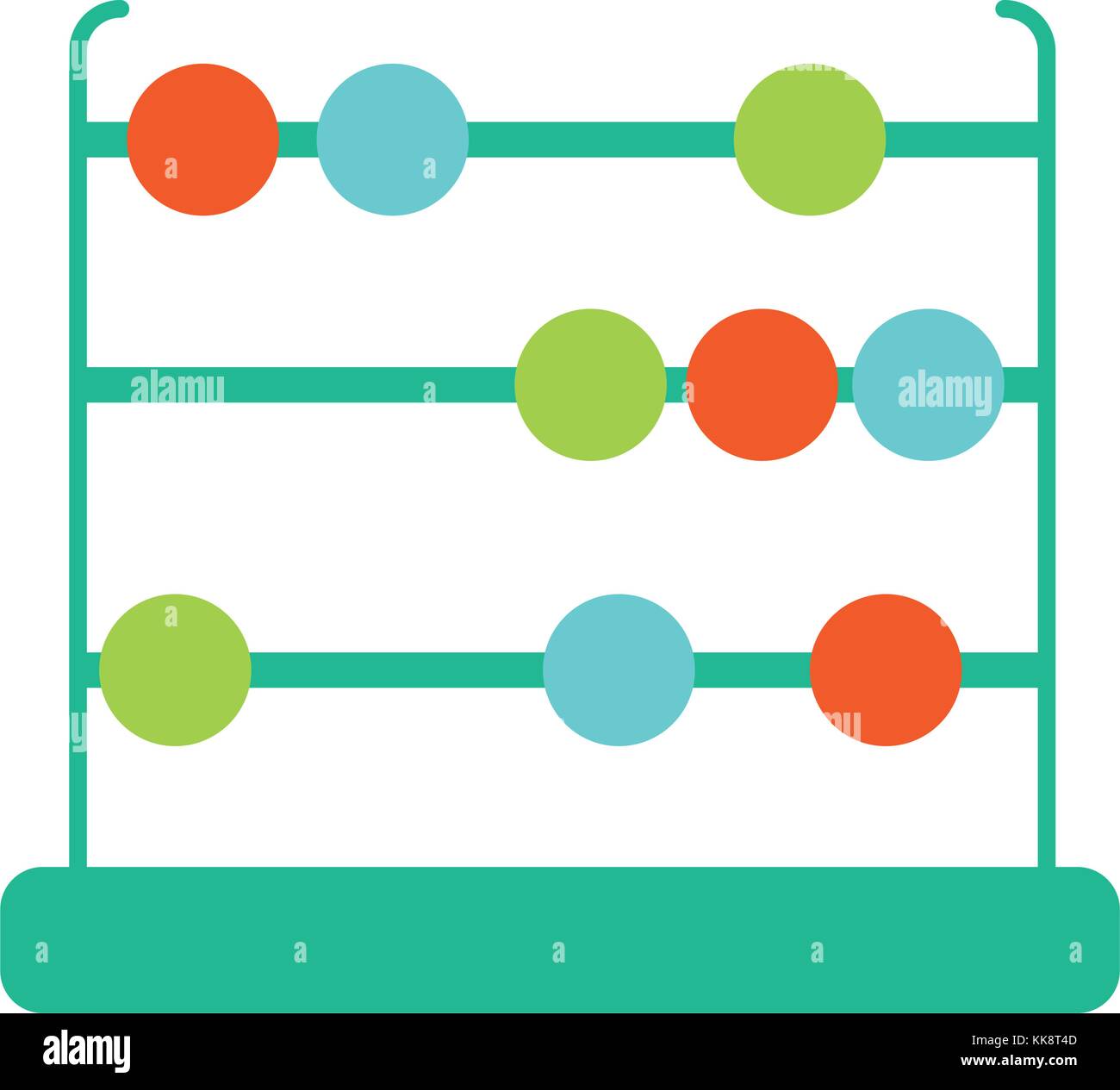 Isolated abacus design Stock Vector Image & Art - Alamy