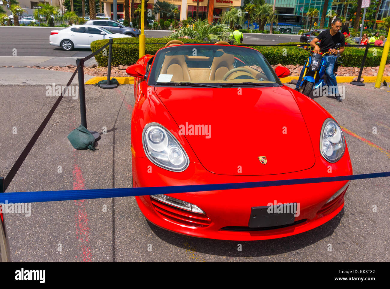 Las Vegas, USA - May 05, 2016: Luxurious and Colorful Cars for Rent ...