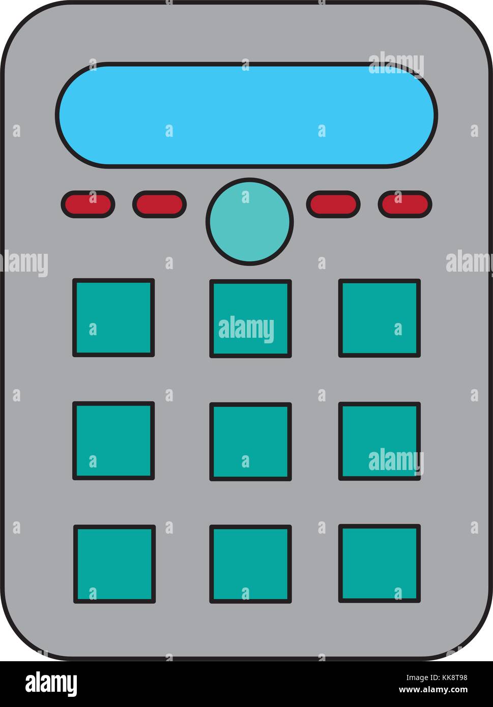 Isolated calculator design Stock Vector Image & Art - Alamy
