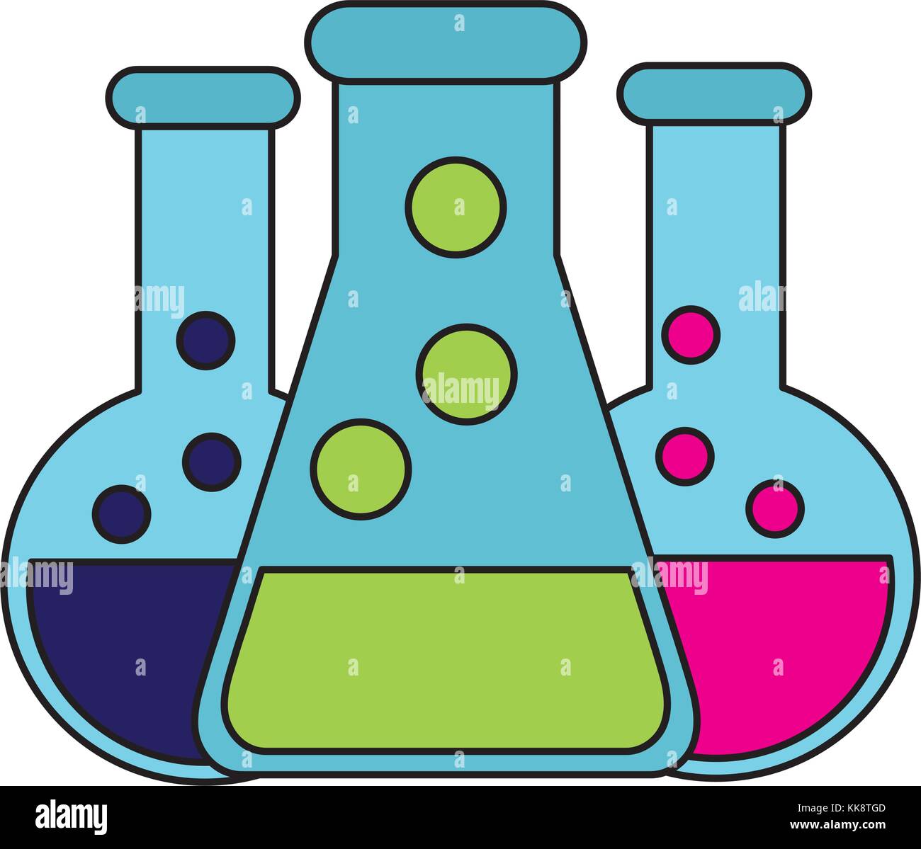 Isolated flask design Stock Vector Image & Art - Alamy
