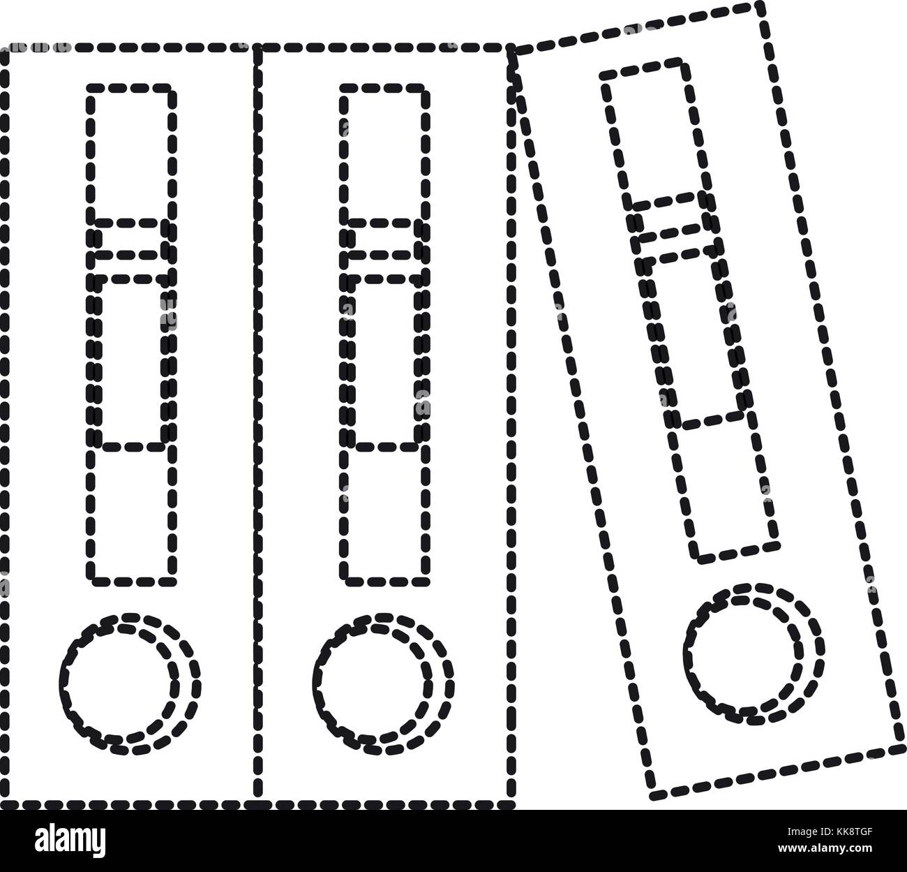 documents binders icon Stock Vector Image & Art - Alamy
