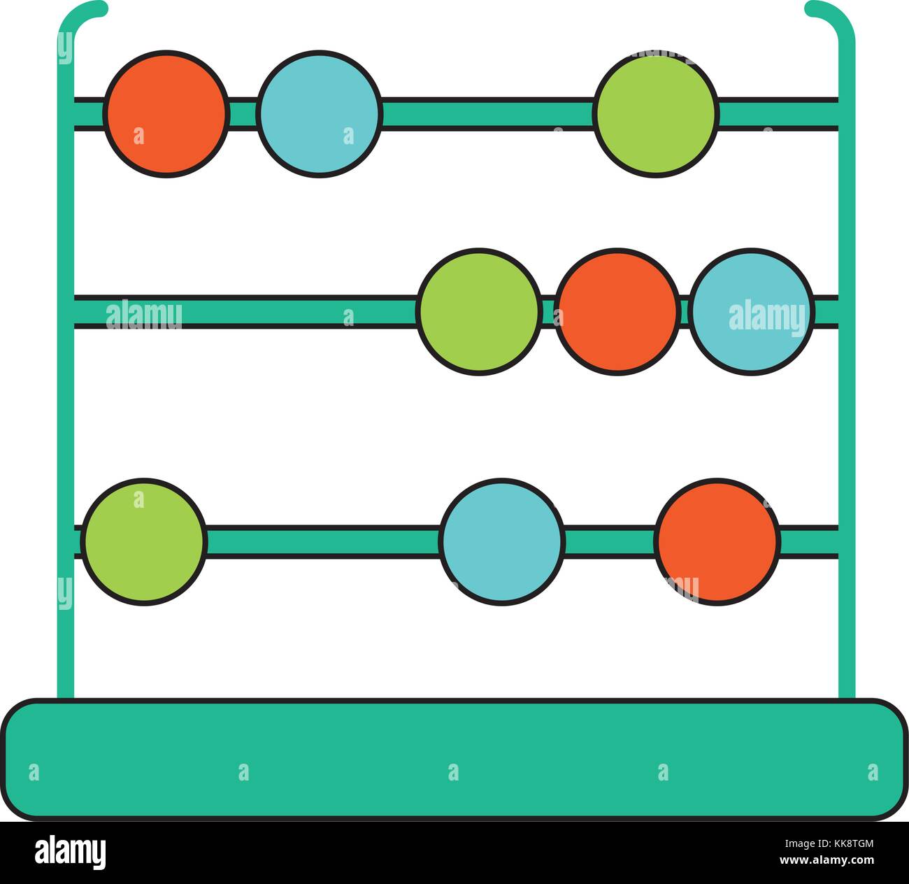 Isolated abacus design Stock Vector Image & Art - Alamy